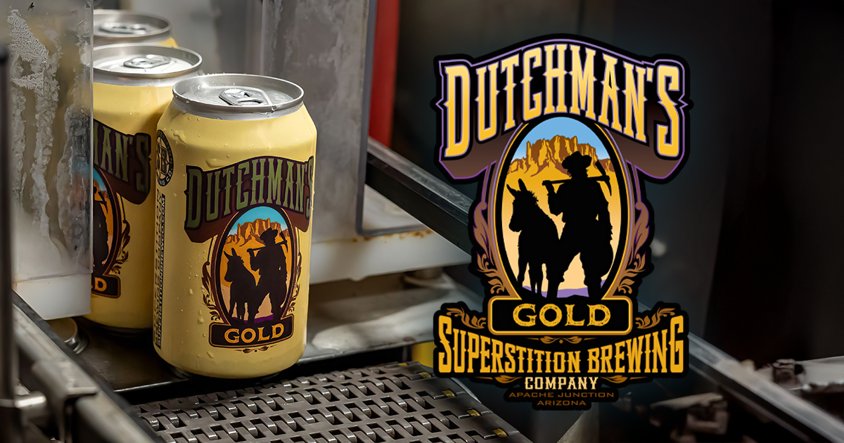 Dutchman's Gold Lager - Arizona's Legendary Beer